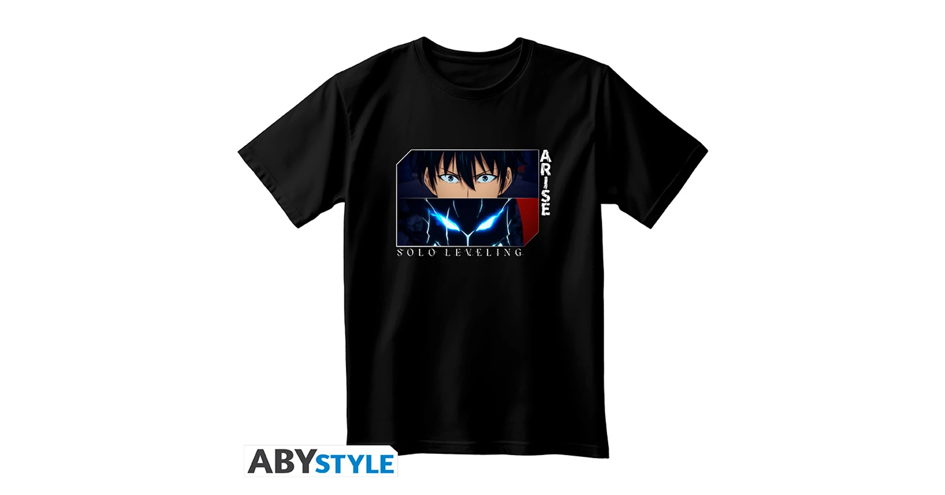 SOLO LEVELING - Póló unisex black - Arise - ABYSSE - GeekCorner webáruház