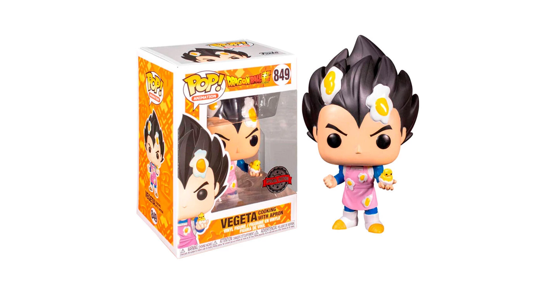 Figura POP Dragon Ball Super Vegeta Cooking with Apron Exclusive ...