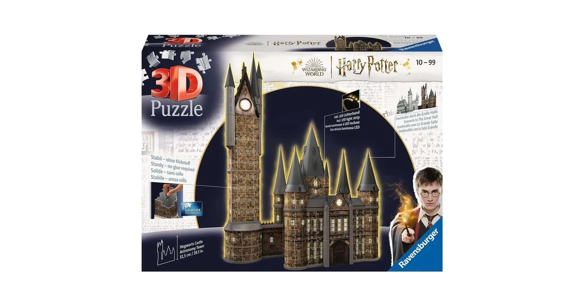 Harry Potter Roxfort kastély puzzle 626db - RAVENSBURGER - GeekCorner ...