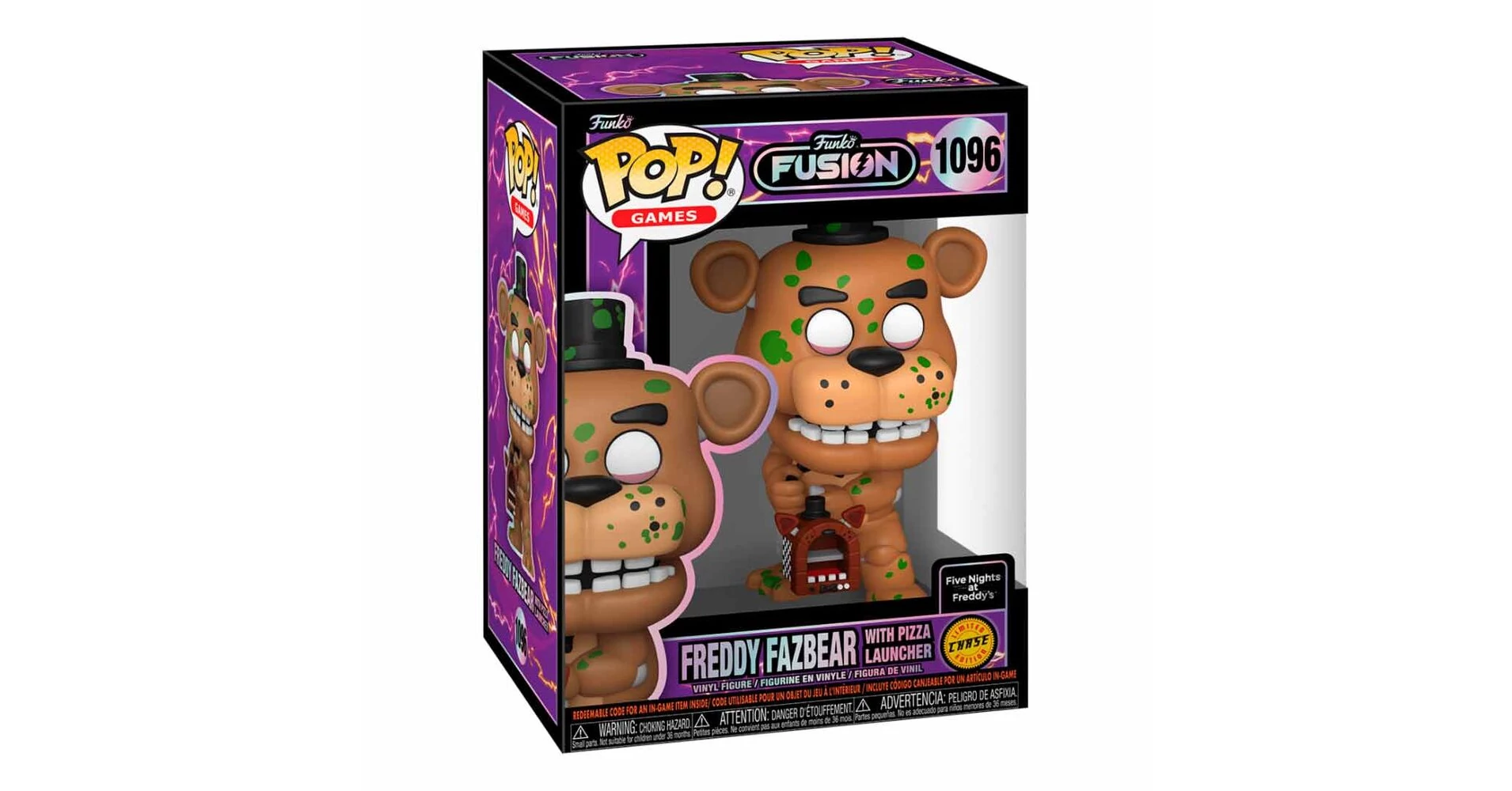 Funko Fusion Five Nights at Freddys Freddy Fazbear Pizza Launcherrel ...