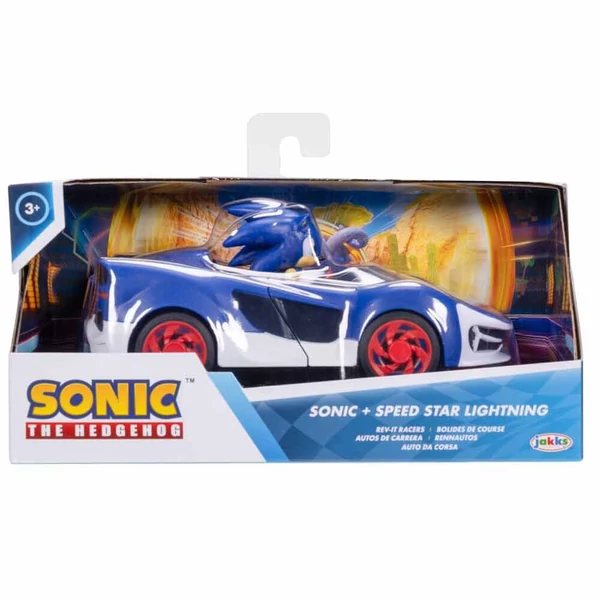 Sonic the Hedgehog Sonic jármű + figura - JAKKS PACIFIC - GeekCorner ...
